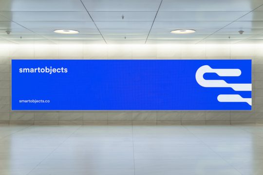 Digital Billboard Mockup 09 | Design PSD Template | Smart Objects
